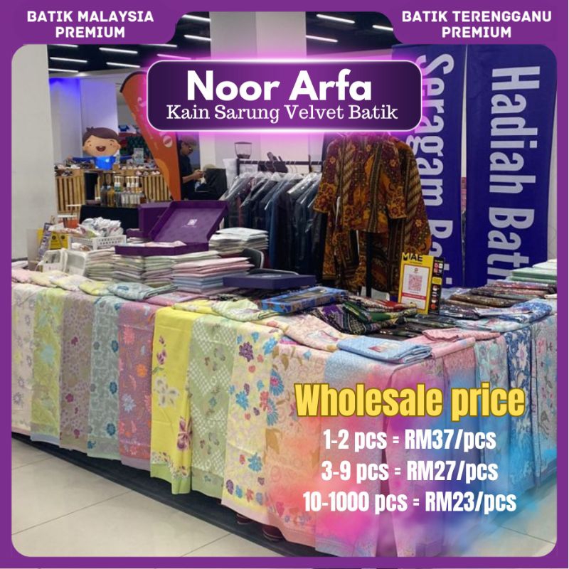 PROMOSI - NOOR ARFA KAIN BATIK KAIN PASANG KAIN SARUNG TERENGGANU ...