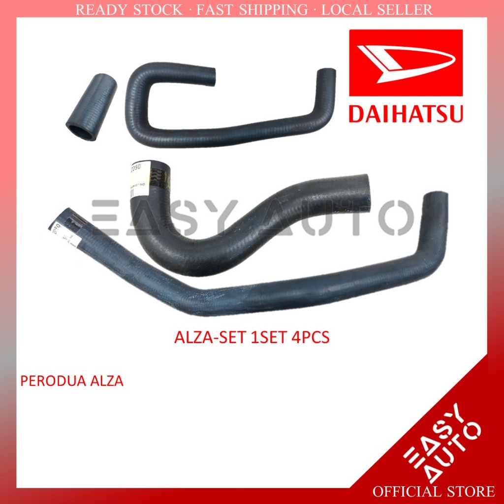 PERODUA ALZA - RADIATOR HOSE RUBBER 1SET 4PCS | Shopee Malaysia