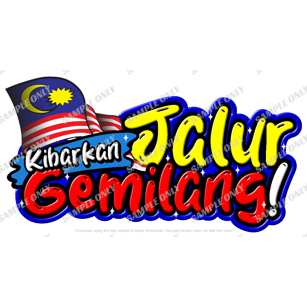 Stiker Kereta Motor TEMA MERDEKA / Sticker Hari Kebangsaan ...