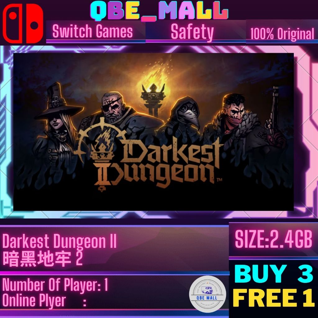 Darkest Dungeon 2 +DLC 暗黑地牢 2 +DLC Darkest Dungeon II DD2 (Nintendo ...