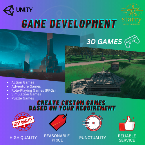 Custom Unity Game Development and Design | Unity Game Outsourcing | Unity 3D Game | Unity Helper ...