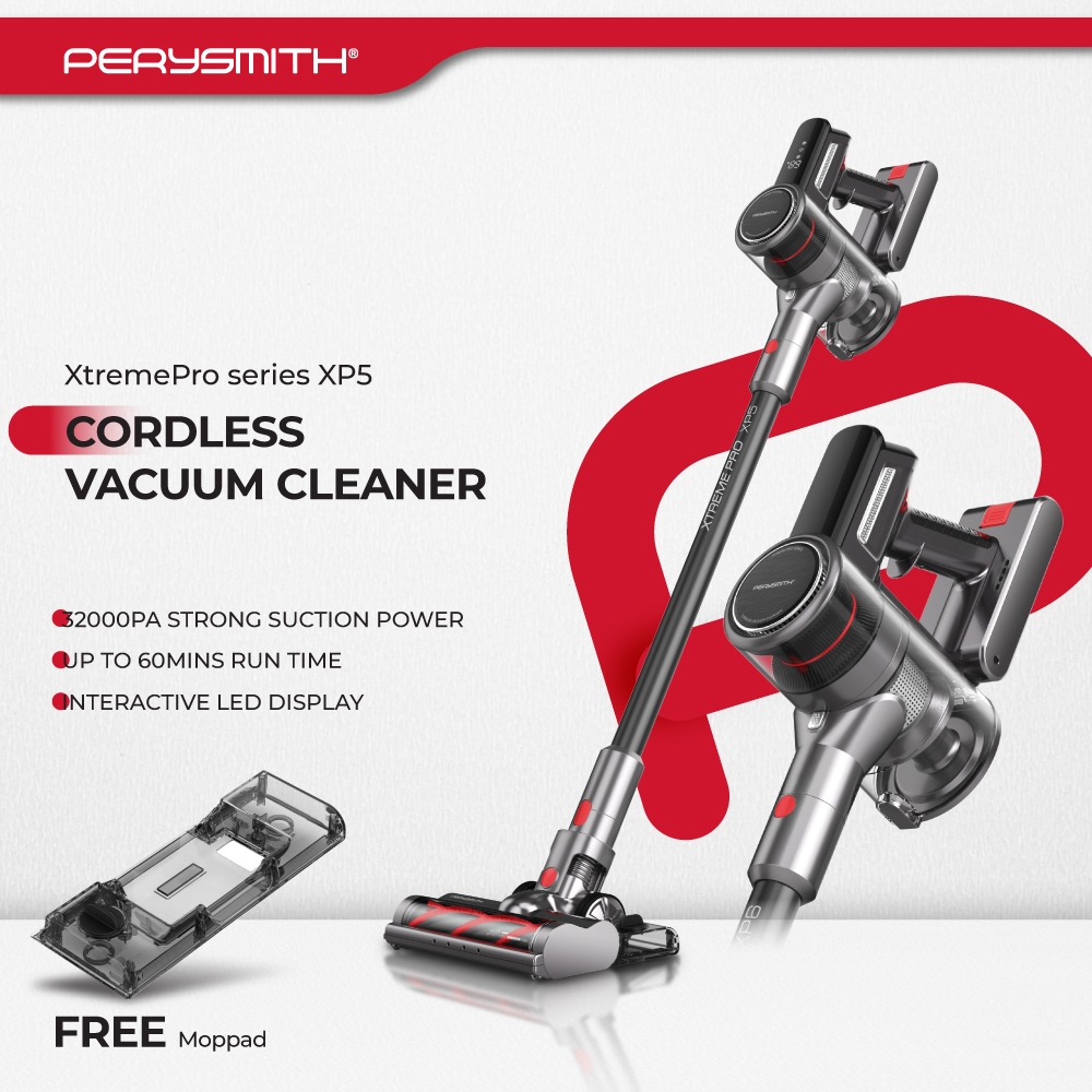 PerySmith Cordless Vacuum Cleaner Xtreme Pro Series XP5 | Shopee Malaysia