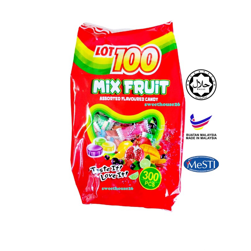 Lot 100 Heroes Fruity Assorted Candy 270pcs（Halal） | Shopee Malaysia