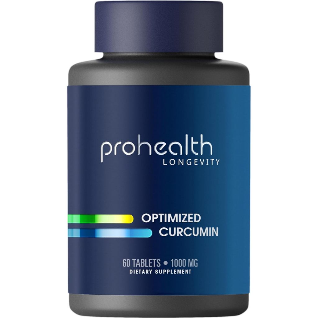 ProHealth Longevity Optimized Curcumin Longvida® - 1000 mg, 60 tablets ...