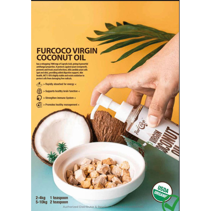 FURCOCO Virgin Coconut Oil 220ml | Shopee Malaysia