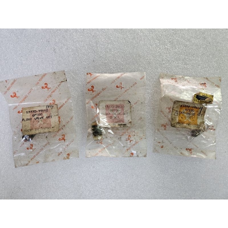 SUZUKI GP100 FLOAT VALVE SET 100%ORIGINAL JAPAN SPEC (STOCK CLEARANCE ...
