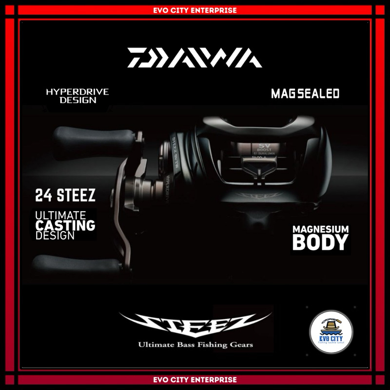 2024 Daiwa Steez SV TW 100HL / 100XHL ( Left Handle) | Shopee Malaysia