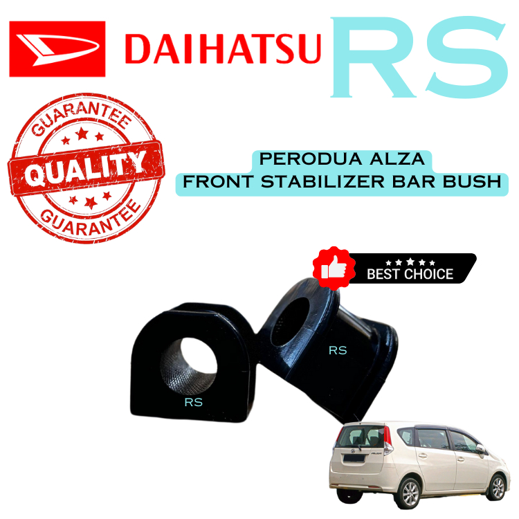 [1 Pair] Perodua Alza 1.5 Front Stabilizer Bar Bush (25mm) | Shopee ...