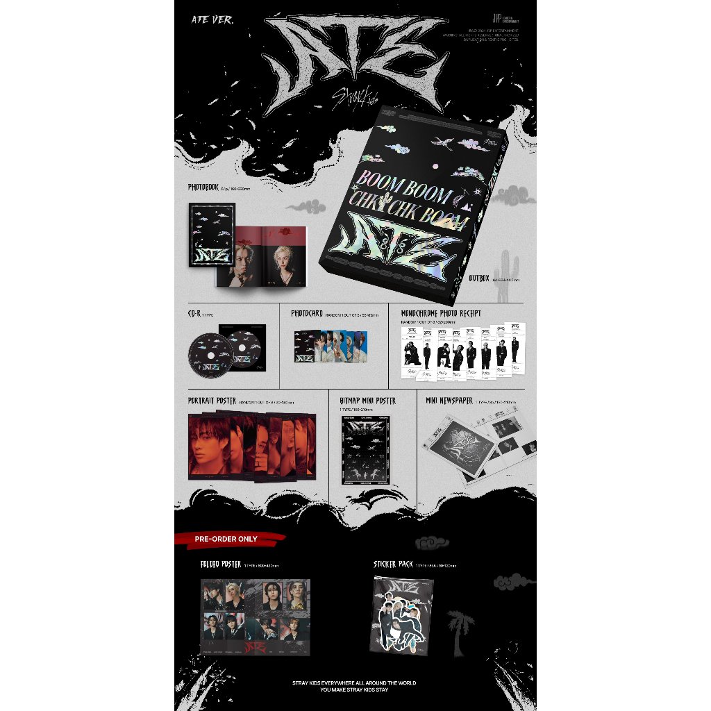 [READY STOCK] Stray Kids [ATE] (ATE Ver.) Mini Album Sealed Limited ...