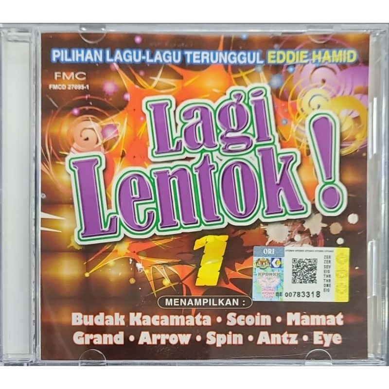 Lagi Lentok 1 (2009) - Pilihan Lagu-Lagu Terunggul Eddie Hamid (CD ...