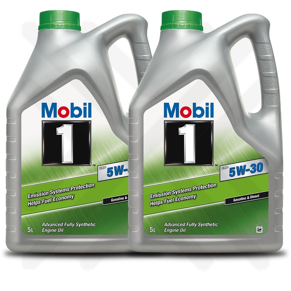 GASOLINE ENGINE OIL - Mobil 1™ ESP 5W-30 [5L] (Ready Stock) | Shopee ...