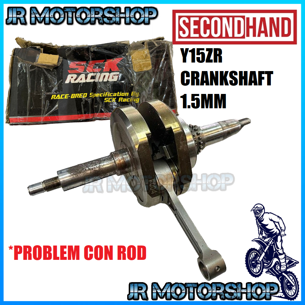 (PROBLEM CON ROD) Y15ZR CRANKSHAFT SCK RACING ROD CONROD REPLACEMENT KIT YAMAHA Y15ZR Y15 YSUKU ...