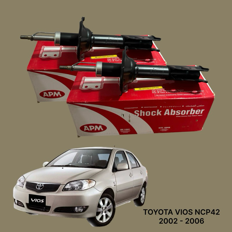 TOYOTA VIOS NCP42 FRONT ABSORBER APM - B2078M - 1PCS | Shopee Malaysia