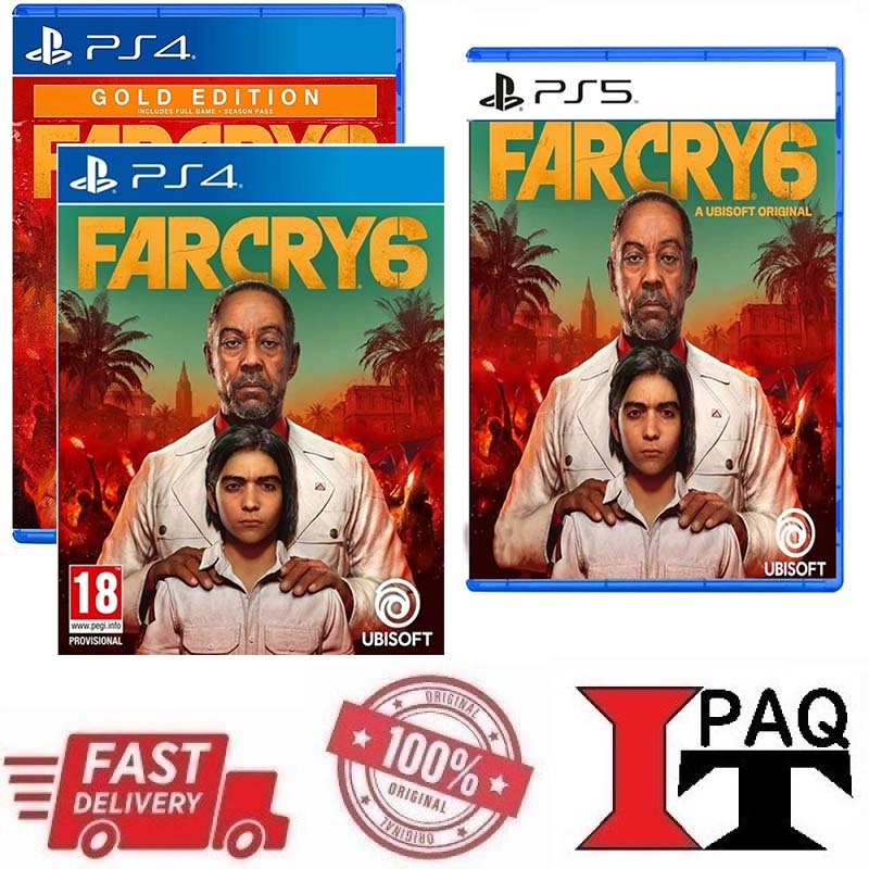 Ps4 Ps5 Far Cry 6 Farcry 6 Standard Gold R2 English R3 English