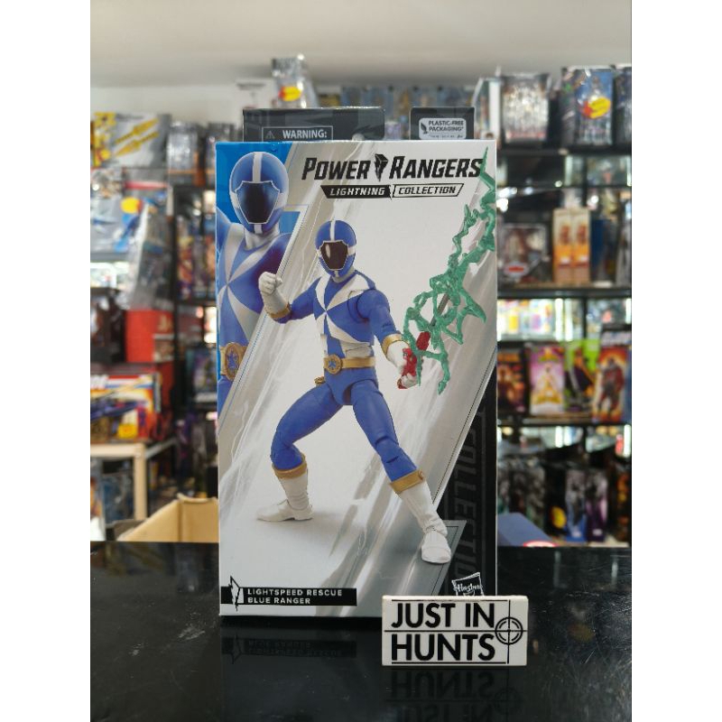 Power Rangers Lightning Collection 6"Inch Lightspeed Rescue Blue Ranger ...