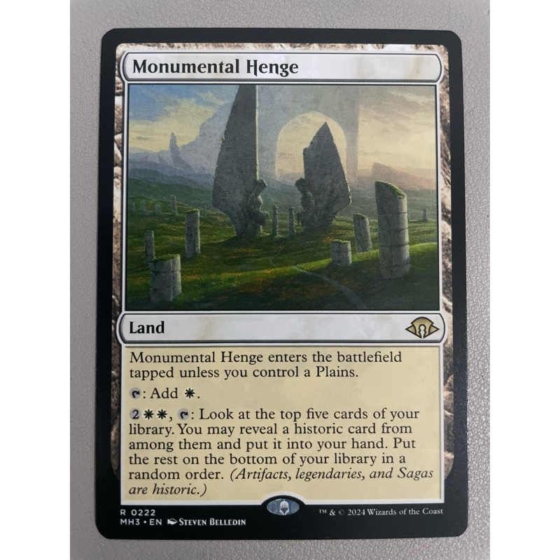 MTG:Modern Horizons 3 (MH3) Foil Land Card (Full art, Borderless ...