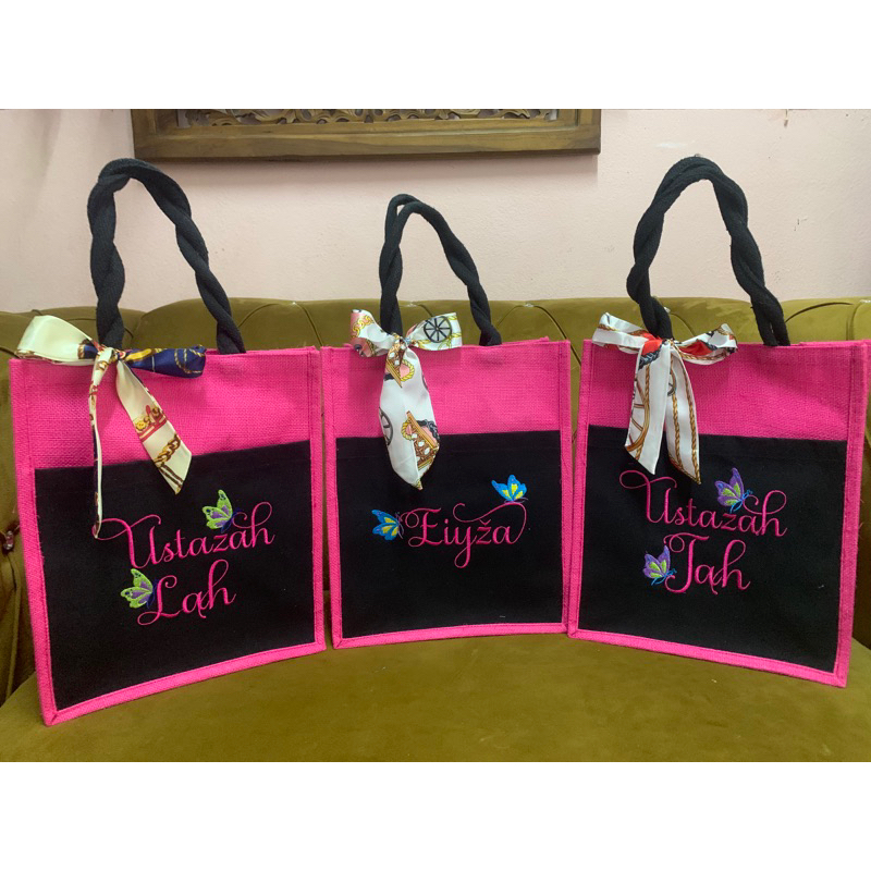🔥🔥🔥JUTE BAG SULAM MURAH & CEPAT SIAP🔥🔥🔥 | Shopee Malaysia