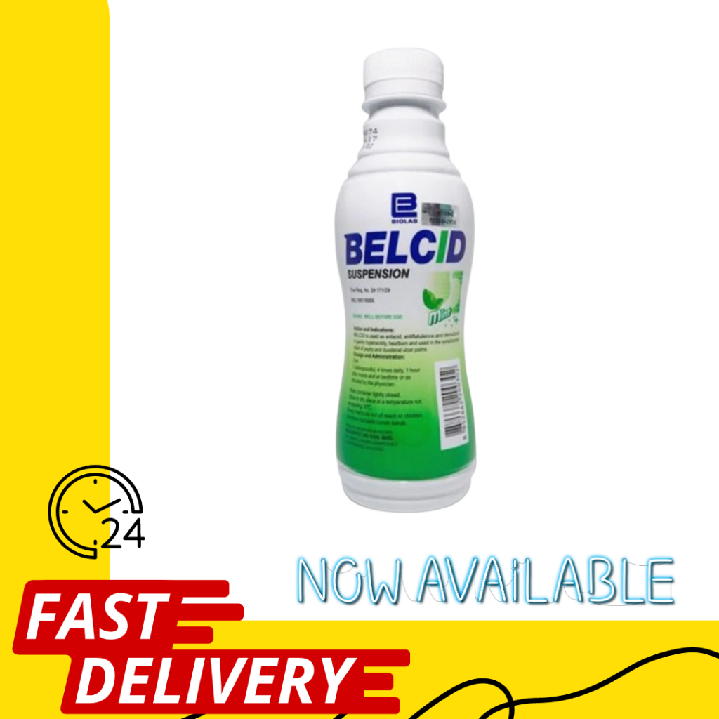 [GASTRIK] Belcid Antacid Suspension 240ml | Shopee Malaysia