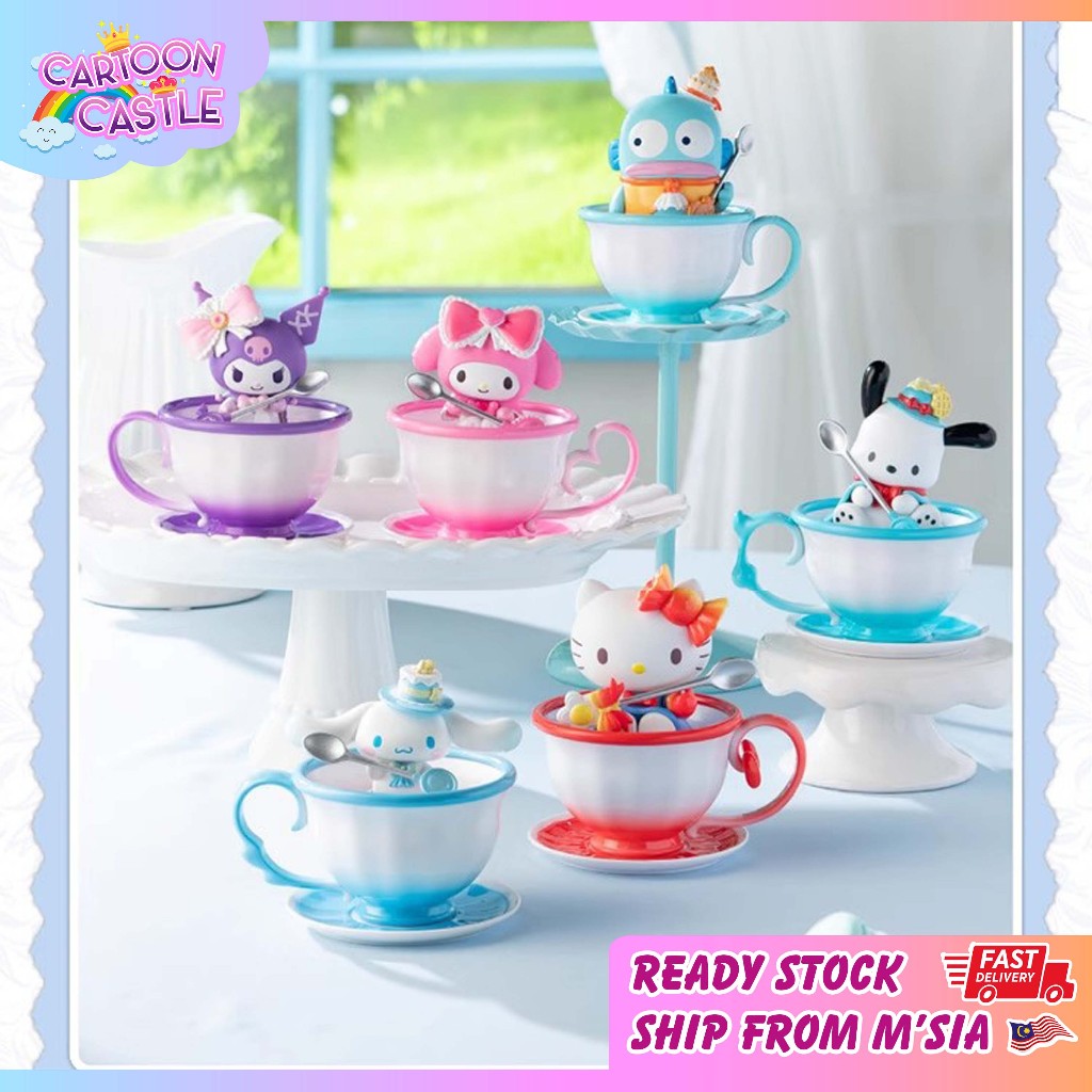 Tea Cup Elf Series Blind Box Collection Toys Action Figures | Shopee ...