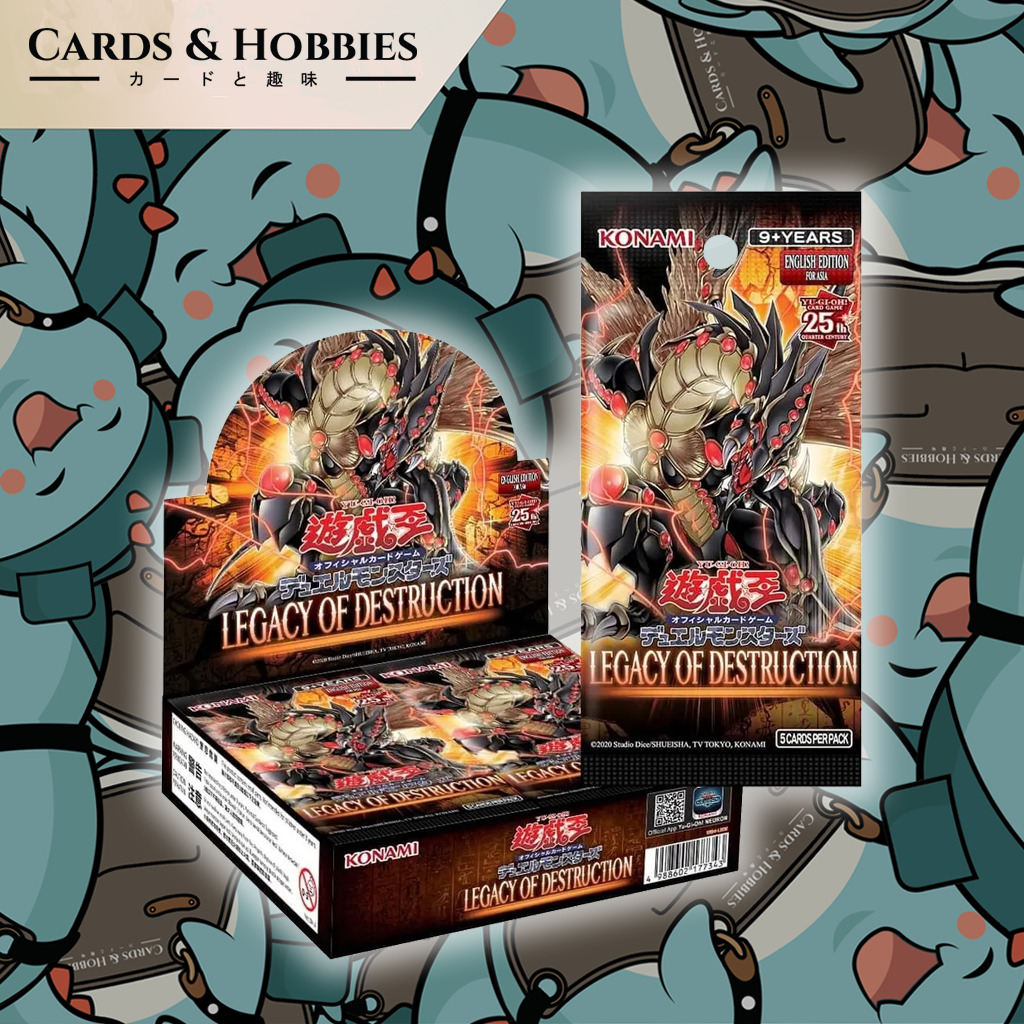 YGO AE: Legacy of Destruction LEDE 1204 Booster Box | Yu-Gi-Oh! OCG Official Card Game [Asian ...