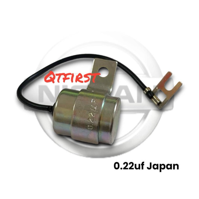 CONTACT POINT CONDENSER 0.22uf MADE IN JAPAN FOR NISSAN SUNNY 120Y 130Y ...