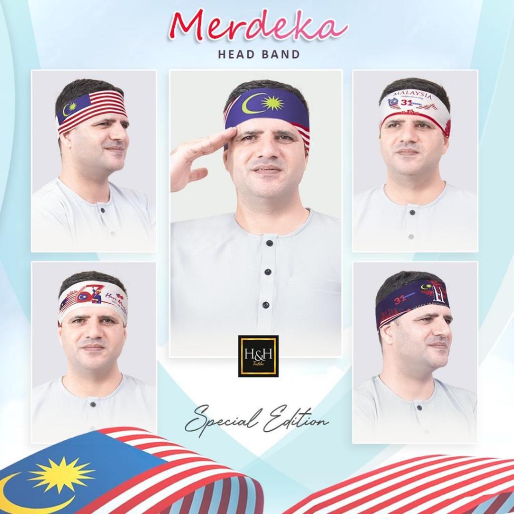 🎀 New Arrival 2024 🎀 Merdeka Headband for Men By MRTEXTILECOLLECTION ...