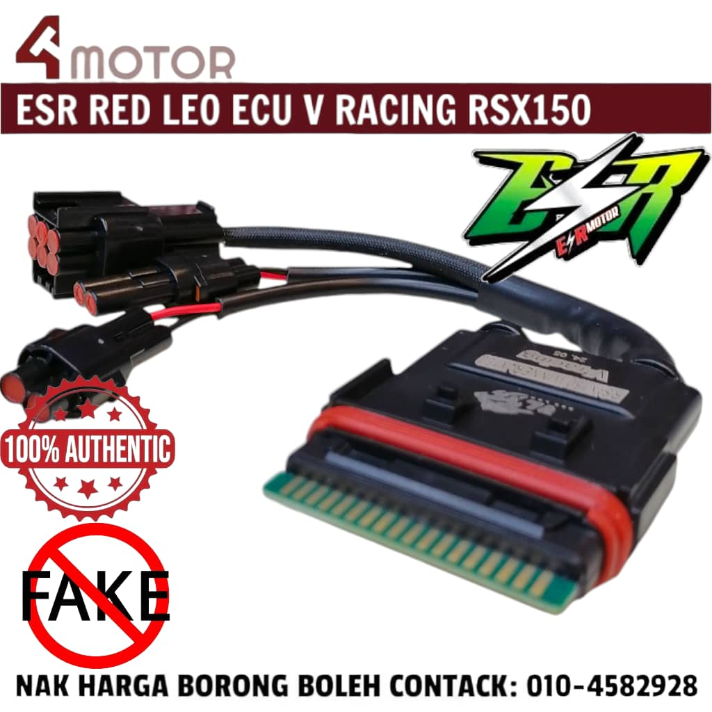 100%ORI ESR RED LEO HONDA RSX150 RSX 150 RSX V1 V2 V Racing ECU Assy ...