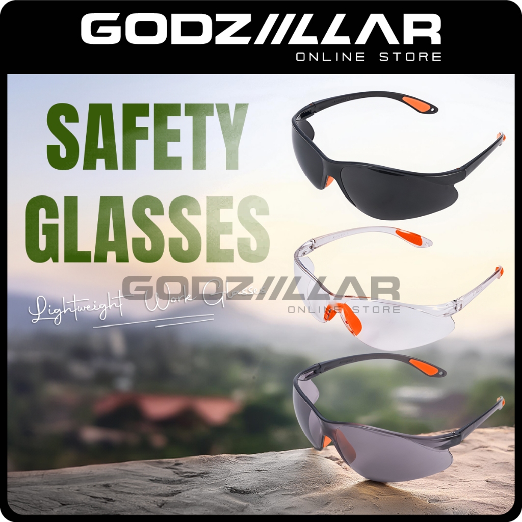 Sporty Glasses Eye Protection Outdoor Safety Riding Glasses Clear ...