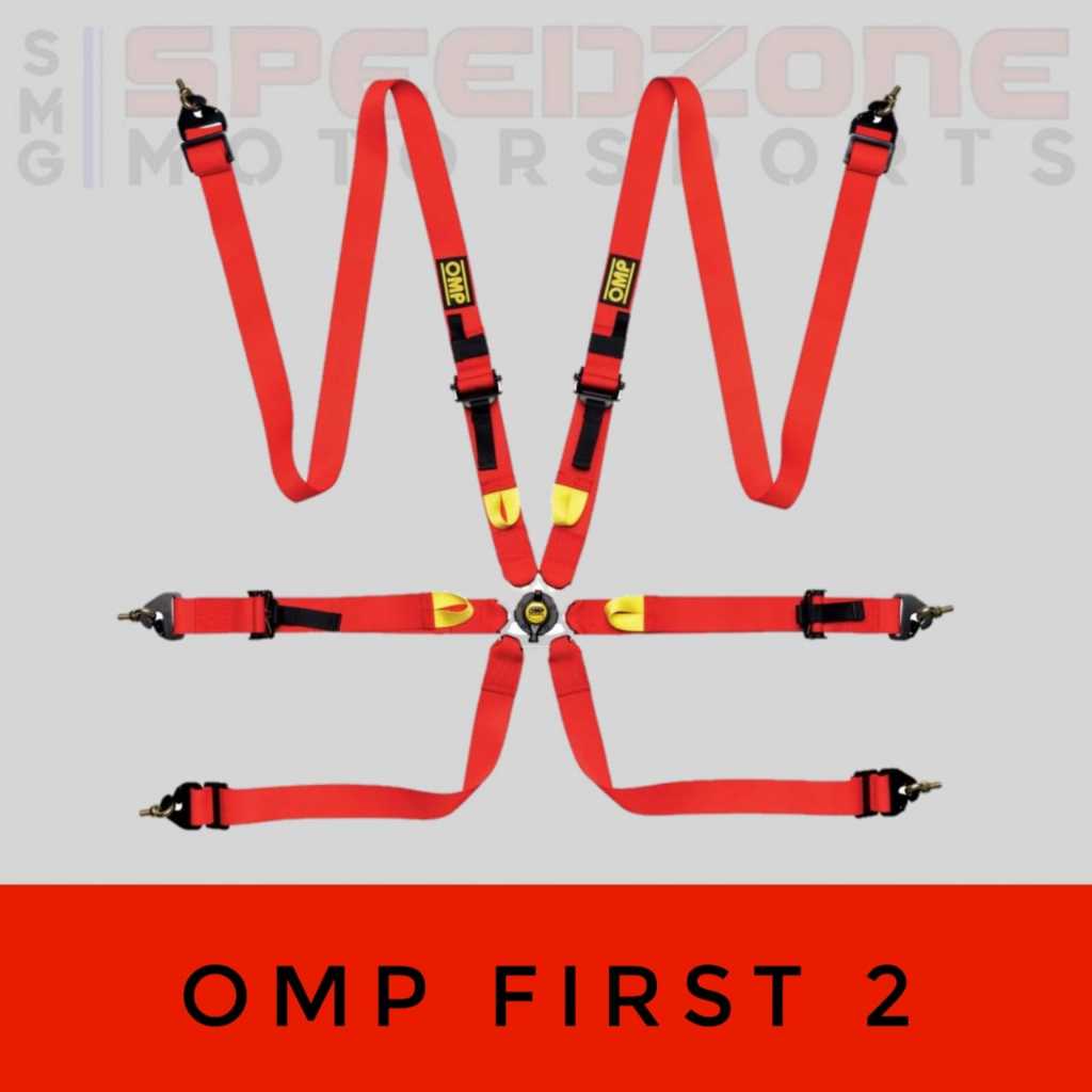 OMP First 2” Saloon Harness / Seatbelt (speedzone) | Shopee Malaysia