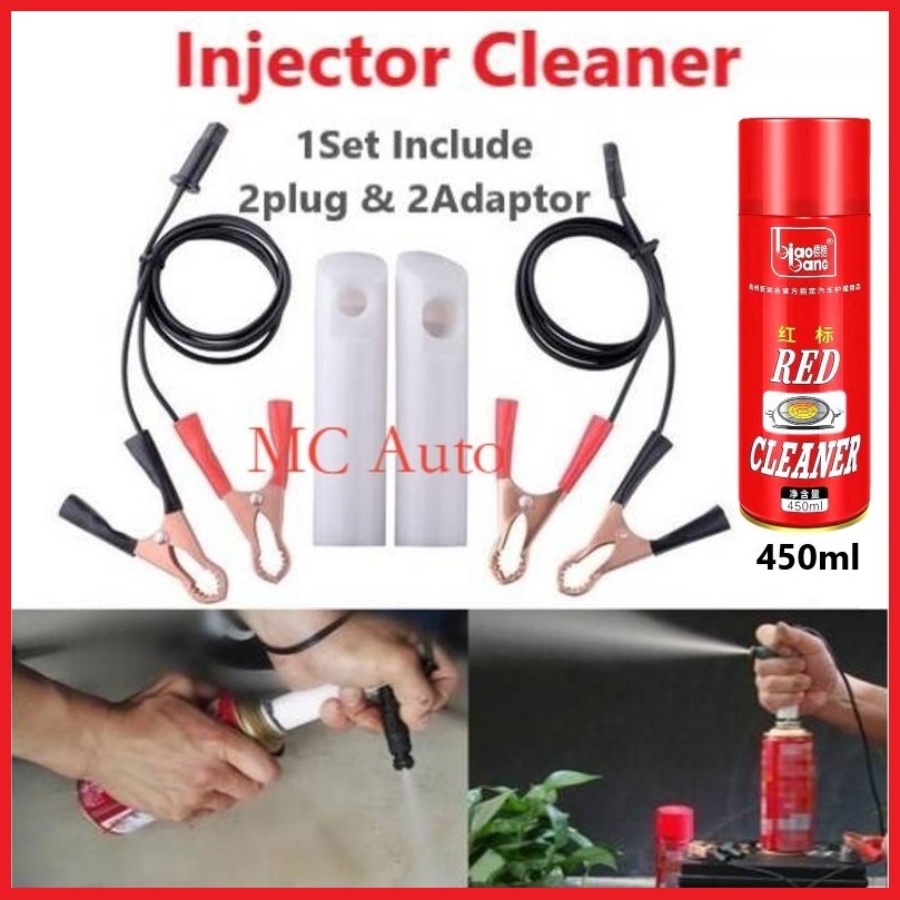 🔥Professional🔥 Fuel Injector Cleaner Tool Set Car Injector Nozzle Flush ...