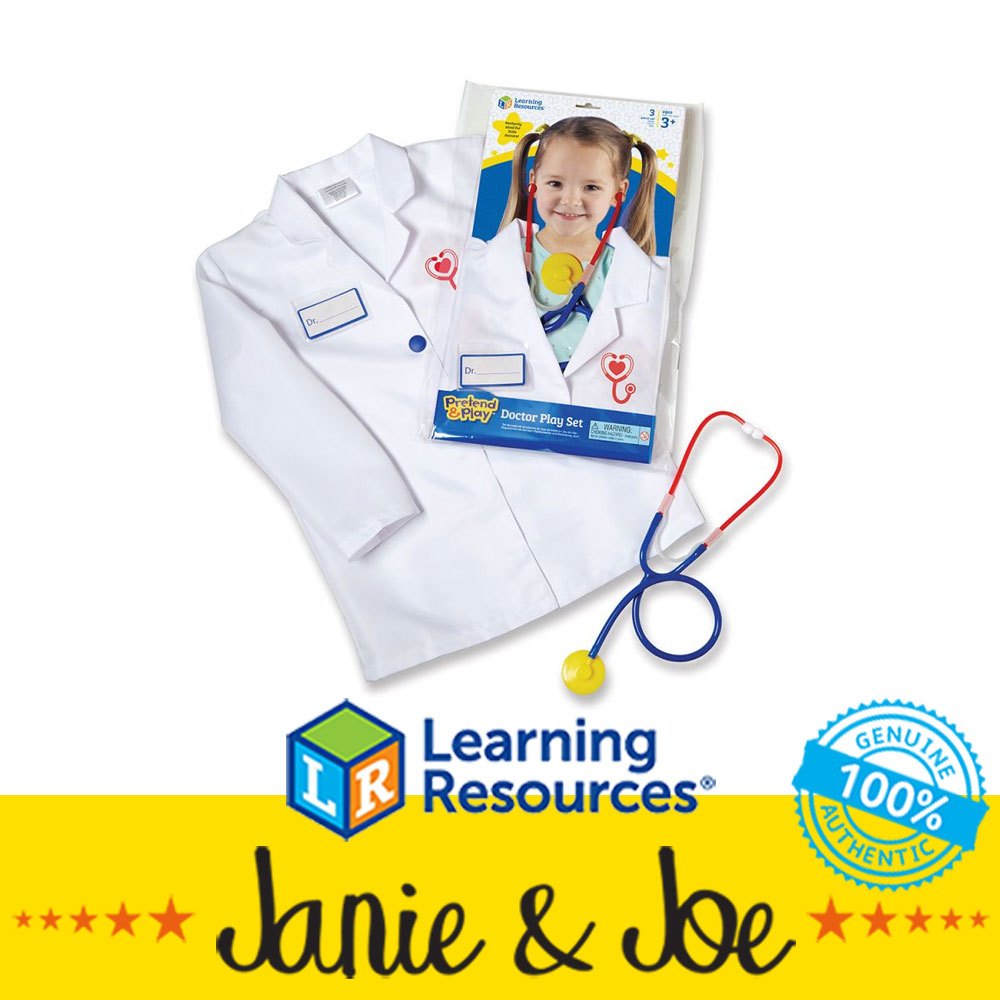 Learning Resources Pretend & Play Doctor Play Set | Shopee Malaysia