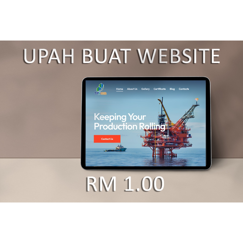 Pakej Buat & Design Website Profesional | Laman Web WordPress Untuk ...