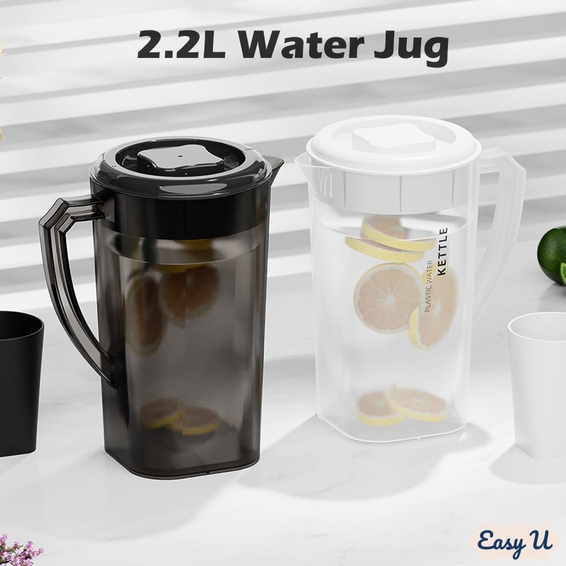 2.2L PP Plastic Cold Water Jug Kettle | Juice Jug Water Pot Jag Air ...