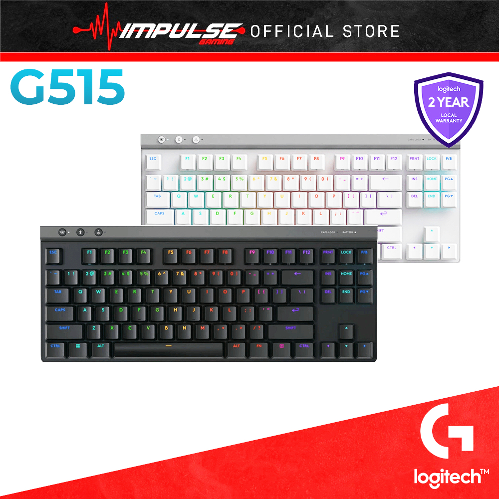 Logitech G515 LIGHTSPEED TKL Wireless Gaming Keyboard, High performance ...