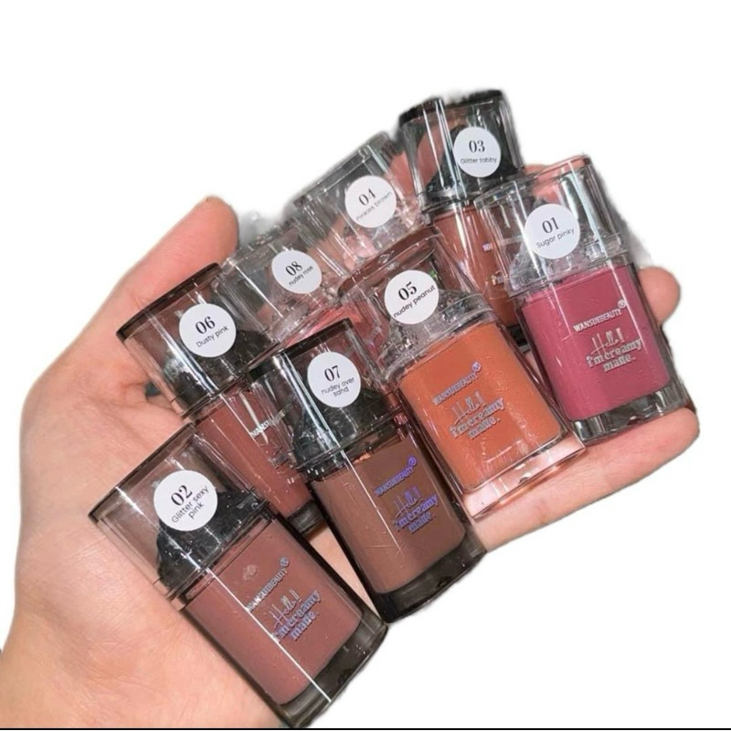 Lipmatte Wansue Beauty Hot Selling | Shopee Malaysia