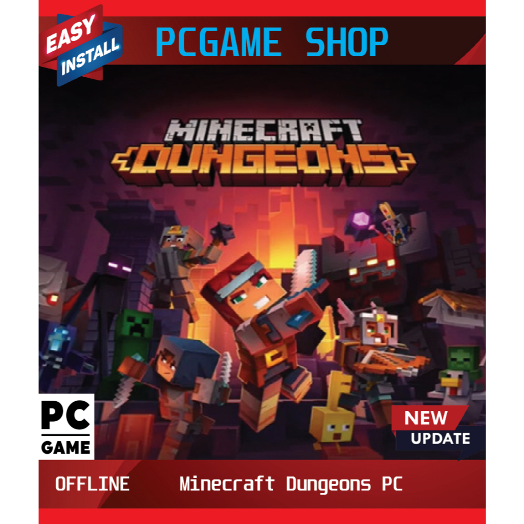 【Update 2024】Minecraft Dungeons PC | PC Game | Full Game | PC Offline ...