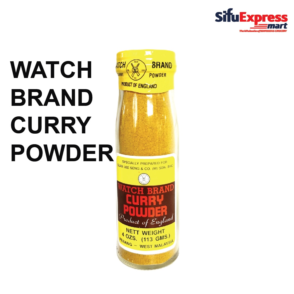 WATCH BRAND CURRY POWDER 雙槍咖哩粉 113GM | Shopee Malaysia