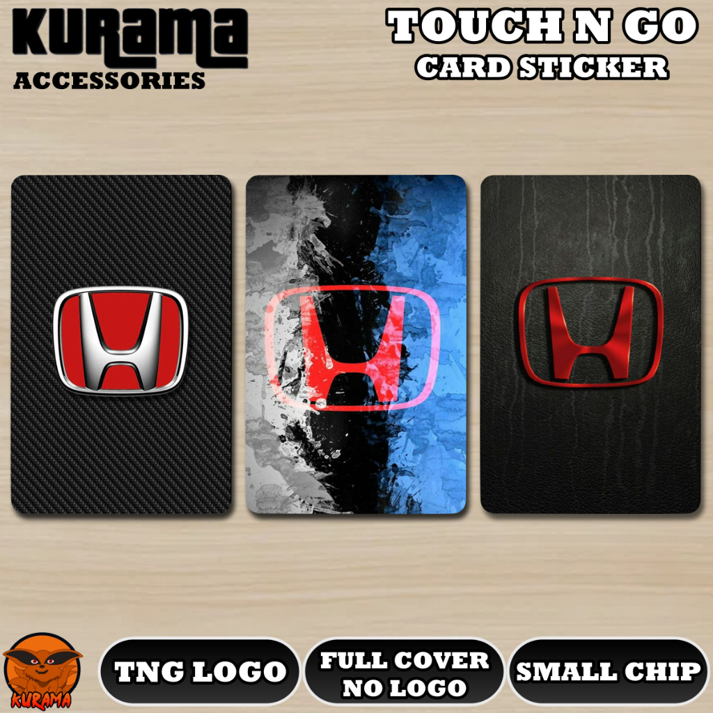 [ Honda Logo ] Touch n Go Card Sticker Cover TNG / MASTER / VISA ...