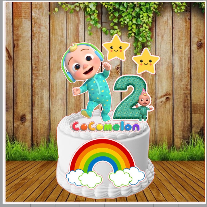 COCOMELON CAKE TOPPER 023 | Shopee Malaysia