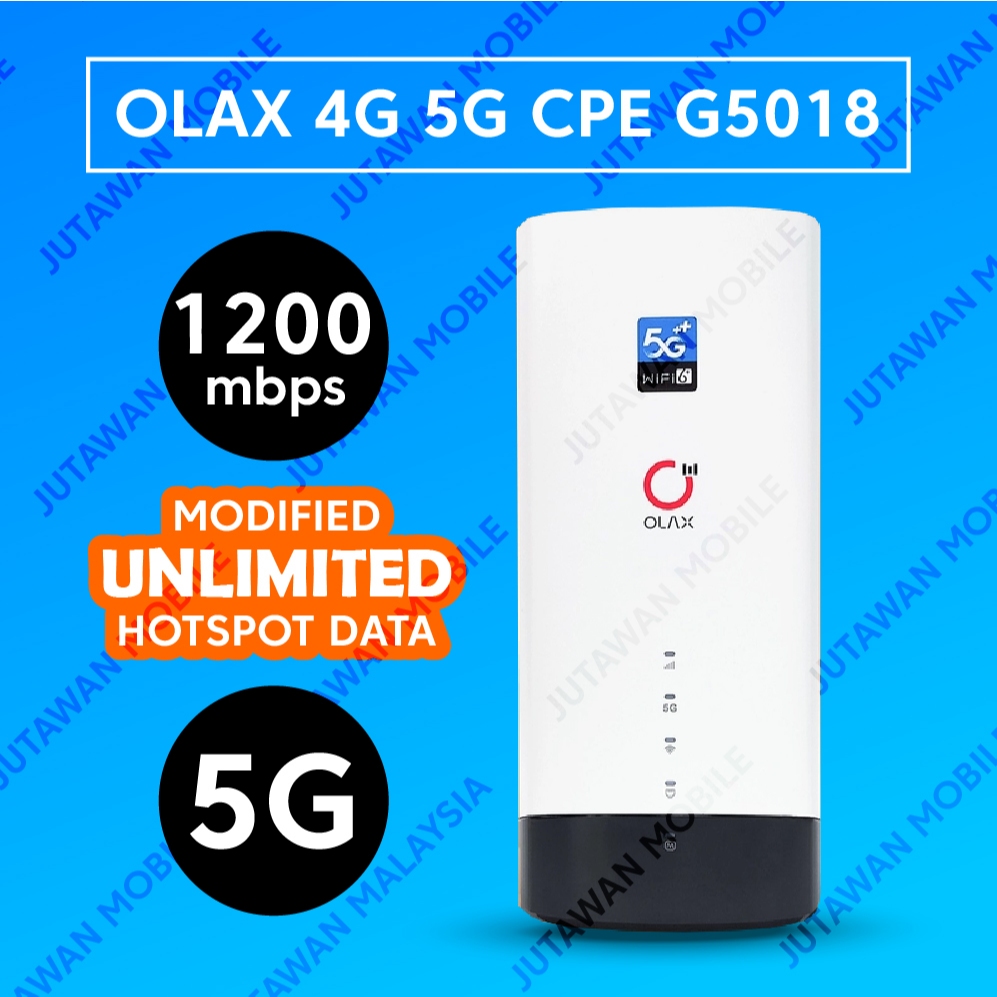 OLAX G5018 UNLIMITED HOTSPOT TS9 EXTERNAL PARABOLIC ANTENNA 5G MODEM ...