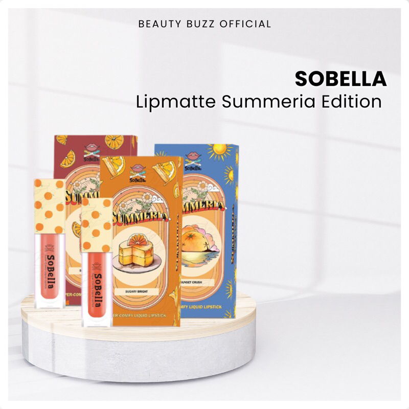 SOBELLA - LIPMATTE SUMMERIA EDITION | Shopee Malaysia