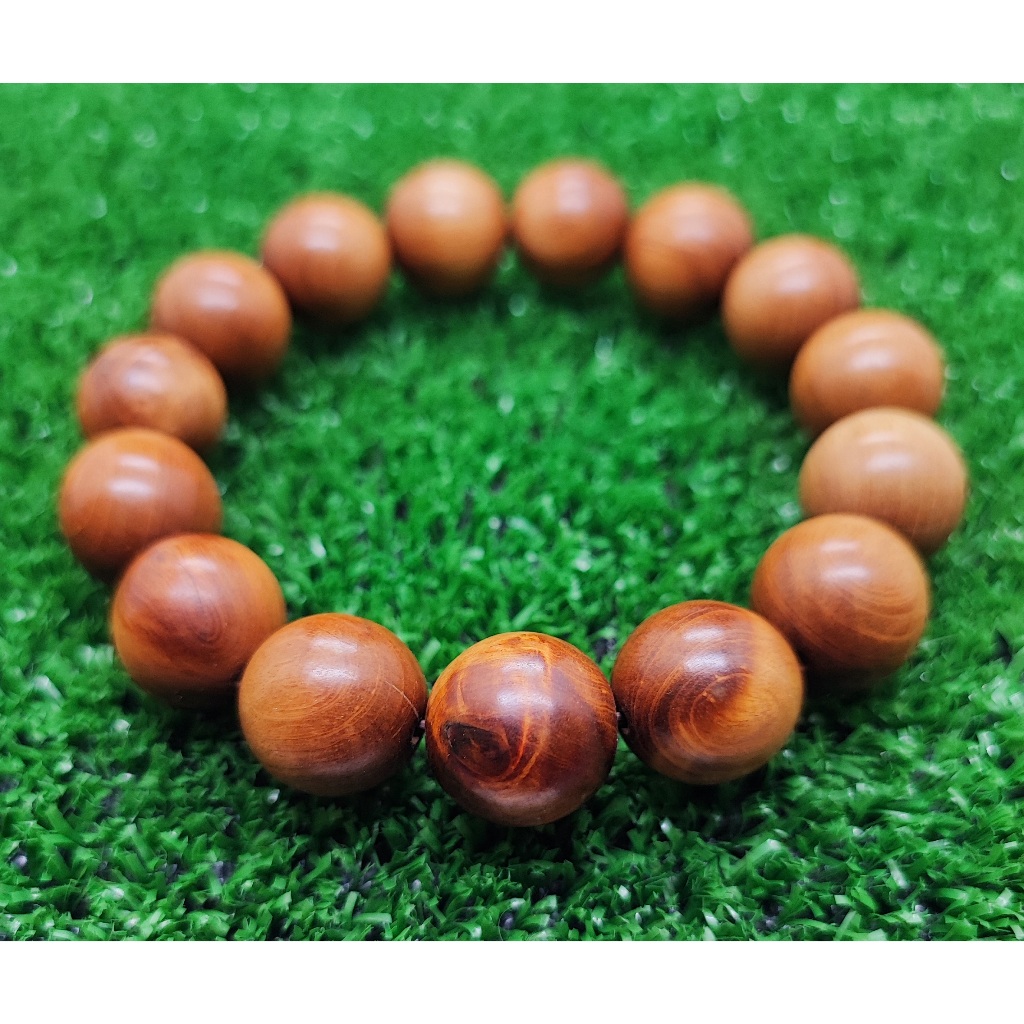 15MM X 15 BIJI GELANG KEMUNING EMAS 黄金药王手串 15MM X 15粒 | Shopee Malaysia