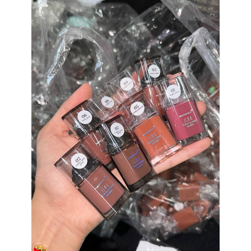WANSUE BEAUTY LIPMATTE NUDEY EDITION | Shopee Malaysia