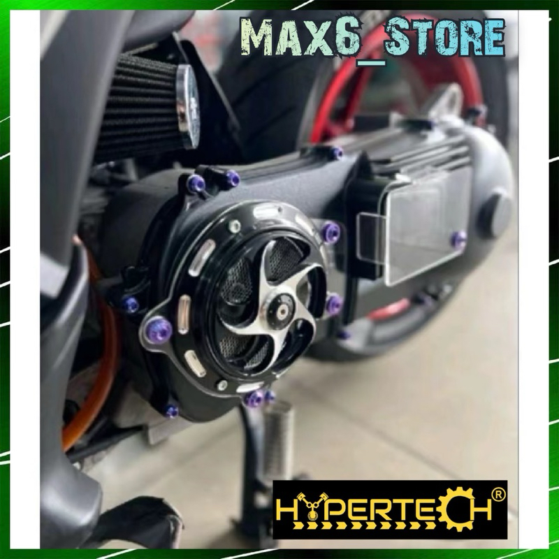 HYPERTECH CVT CNC SPINNER WITH ALUMINIUM COVER & NETTING FOR NVX V1 ...