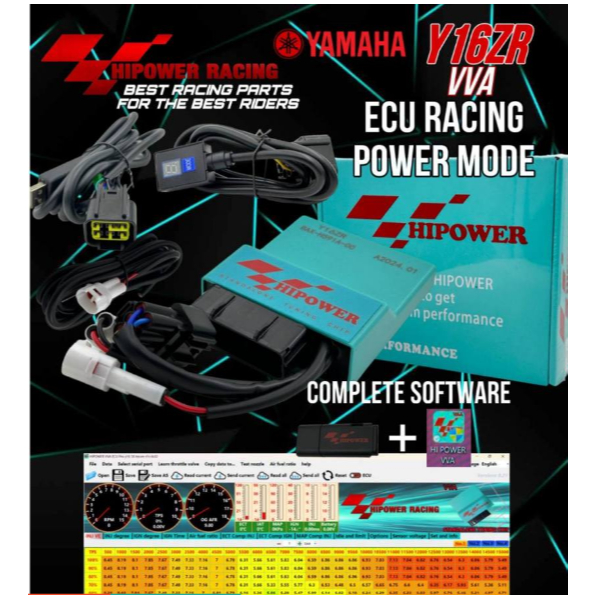 HIPOWER RACING HI POWER RACING YAMAHA Y16 Y16ZR POWER MODE RACING ECU ...