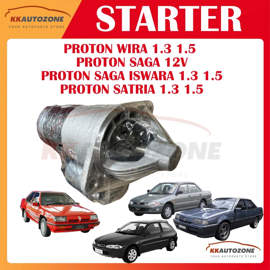 Proton Saga Iswara 12v Wira 1.3 1.5 Starter High Speed ( Recond ...