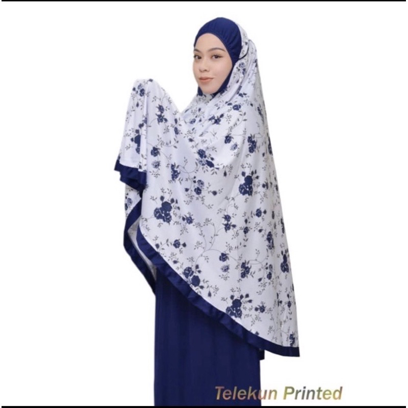 Two Design Telekung Piping Rose Dewasa Ready To Stock | Shopee Malaysia