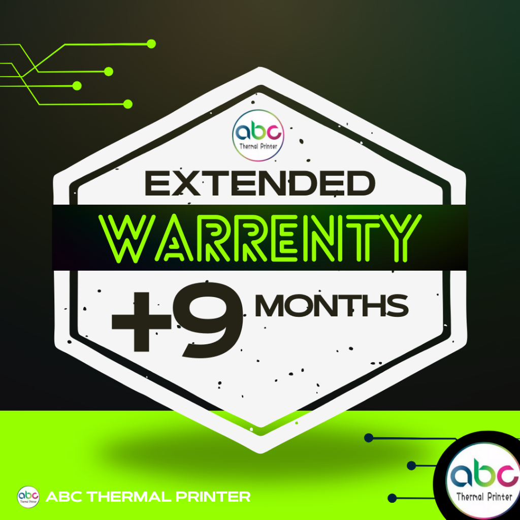 Exten Warranty ( 58/80mm Printer Extened Warranty +9month ) | Shopee ...