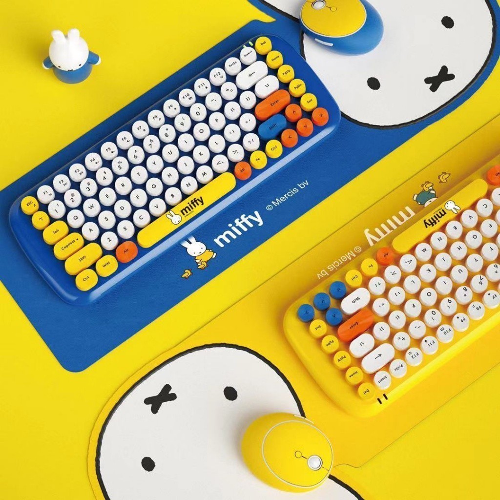 Miffy Wireless Keyboard Pack - Keyboard + Mouse + Pad MPC-001 | Shopee ...
