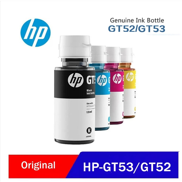 HP GT53 & GT52 ORIGINAL INK BOTTLE FOR GT5810 , GT5820 , HP 315 , HP ...